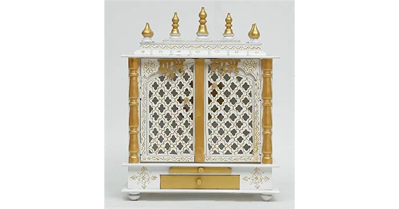 Large Home Temple with removeable slab inside (24 x 12x 24 Inches ...